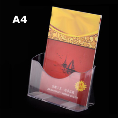 NEW A4 Wall Mount Table Top Brochure / Pamphlet Holder Display Free ...