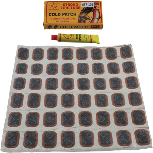 Fenix Bike Tire Inner Tube Puncture Rubber Patches Repair Kit (Large ...