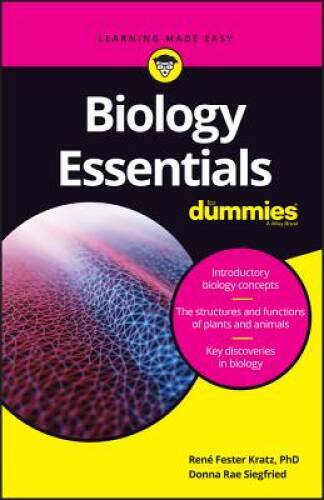 Biology Essentials For Dummies - Paperback By Kratz, Rene Fester - GOOD ...
