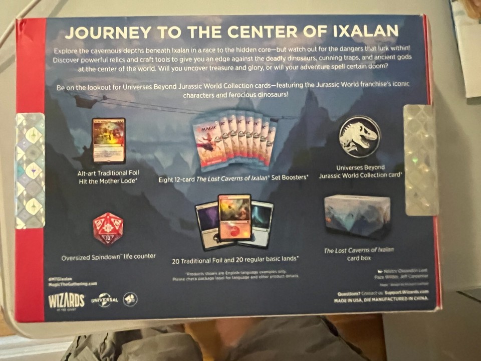 The Lost Caverns of Ixalan Jurassic Park Bundle Box Magic The Gathering ...