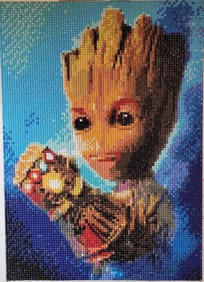 MXJSUA Diamond Art Painting Kits for Adults Groot 5D Diamond Art Paint ...