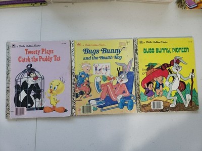 Little Golden Book (3 Books) Looney Tunes Bugs Bunny Porkey Pig ...