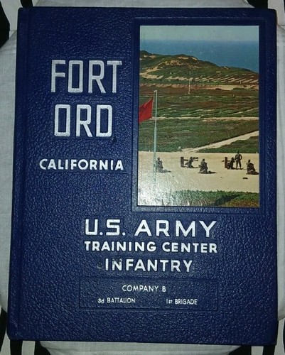 US Army Fort Ord 1969 Training Center Infantry C B 3d Battalion 1st ...