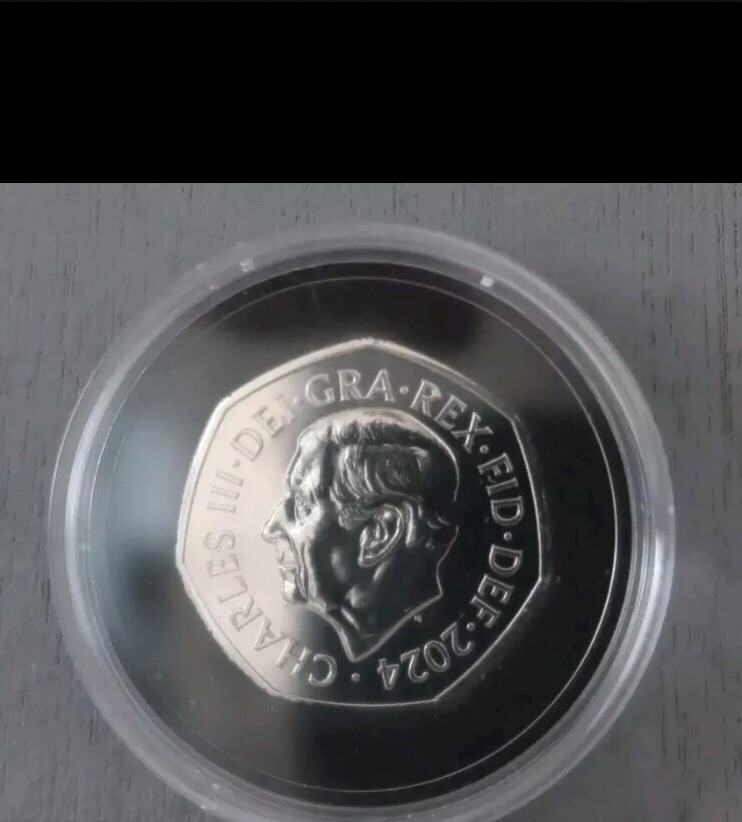 2024 Atlantic Salmon 50p Coin Brilliant Uncirculated BUNC NO PRIVY MARK ...