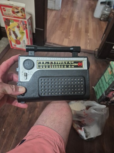 Vintage 1964 Mattel Agent Zero 0 M Transistor Radio Spy Rifle cap Gun ...