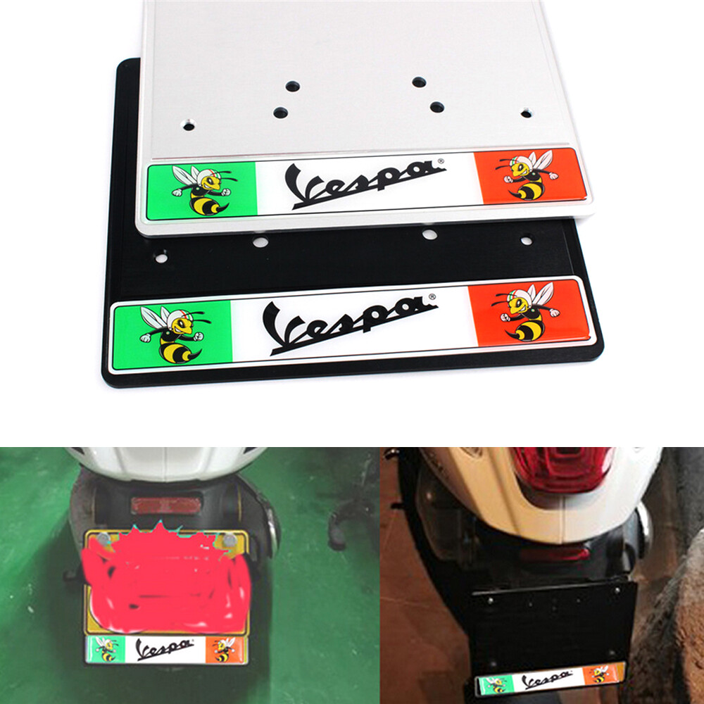Rear License Plate Frame Holder for All Vespa GTS GTV LX Primavera ...