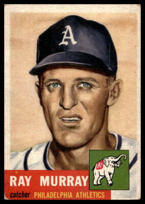 1953 Topps #234 Ray Murray High# Philadelphia Athletics VG-VGEX | eBay