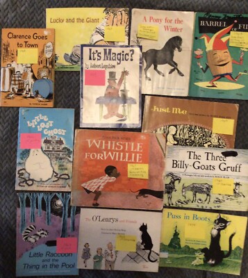 Lot of 12 Vintage Scholastic Book Services PB Books 1960s Pony For The ...