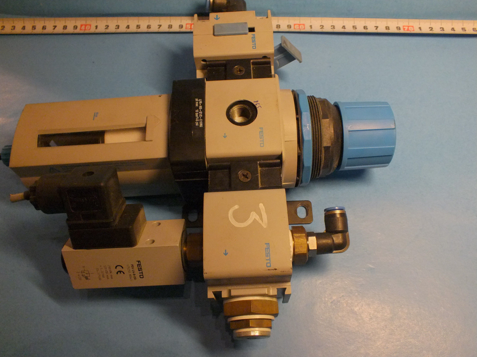 FESTO FRM-M3-G3/4 & HEA-M3-G1/2 & LFR-M3-G1/2-E10RG & PEV-1/4-B-OD | eBay