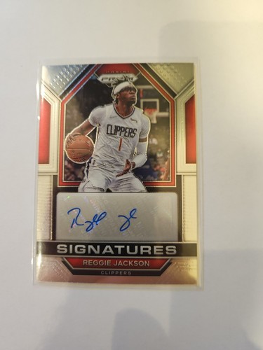 Reggie Jackson AUTO 2022-23 Prizm Signatures LA Clippers Autograph | eBay