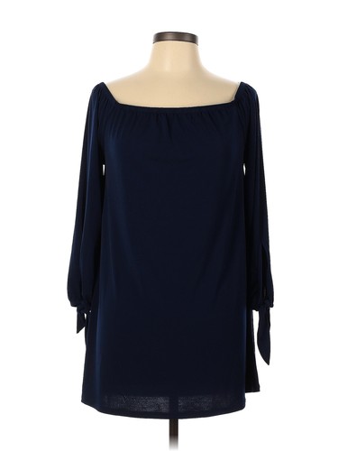 Pink Blush Women Blue Casual Dress L | eBay