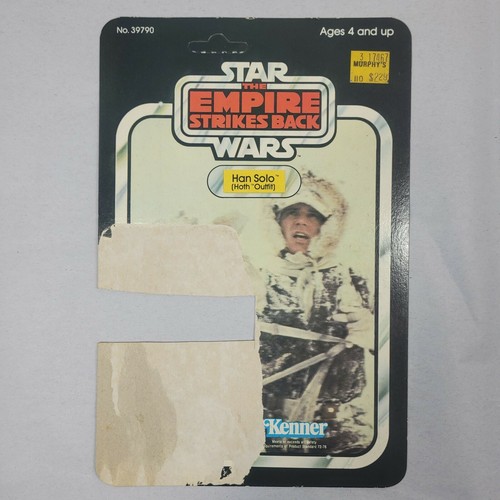 Vintage Star Wars Empire Strikes Back Han Solo Hoth Cardback | eBay