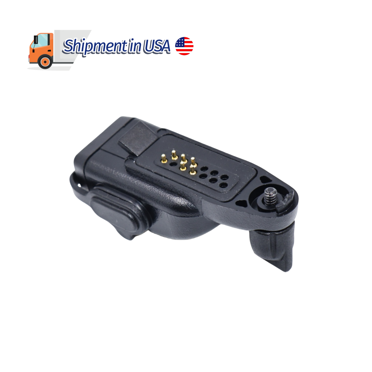 Audio Adapter To Speaker Mic for Motorola GP344 GP388 GP688 EX500 EX560 ...