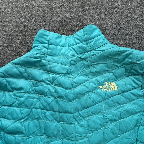 The North Face Jacket Girls Large TNF Thermoball Quilted Puffer Youth ...