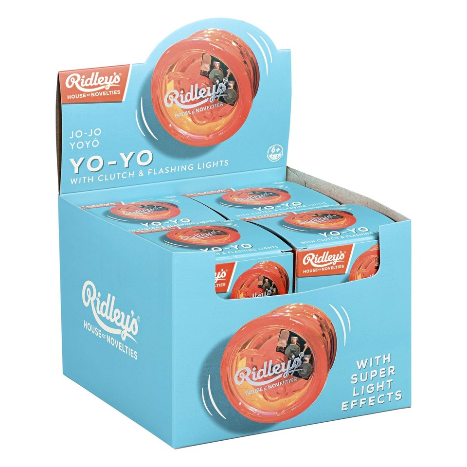 Ridley’s Red Yo-Yo – Classic Light Up Toy for , Includes Trick ...