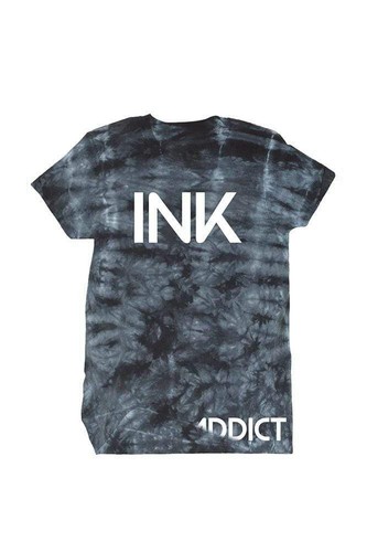 Brandneu Inkaddict Tinte T-Shirt Batik SMALL-3XLARGE Tattoo Limitierte ...
