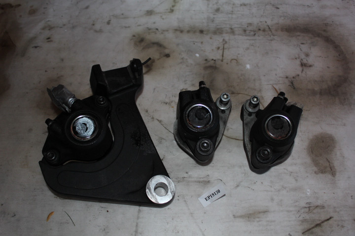 Harley FXR dual disc brake calipers + rear mount FXRS FXRT FXRP FXRD ...