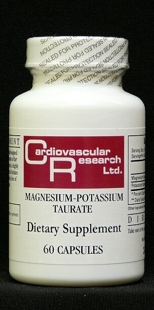 Cardiovascular Research - Magnesium-Potassium Taurate, 60 Capsules | eBay