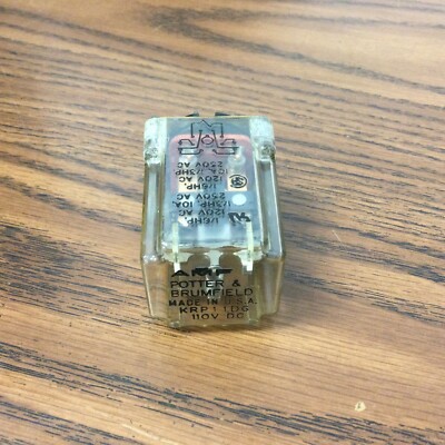 AMF Relay Potter Brumfield KRP1 1DG 110 (LN59V) | eBay