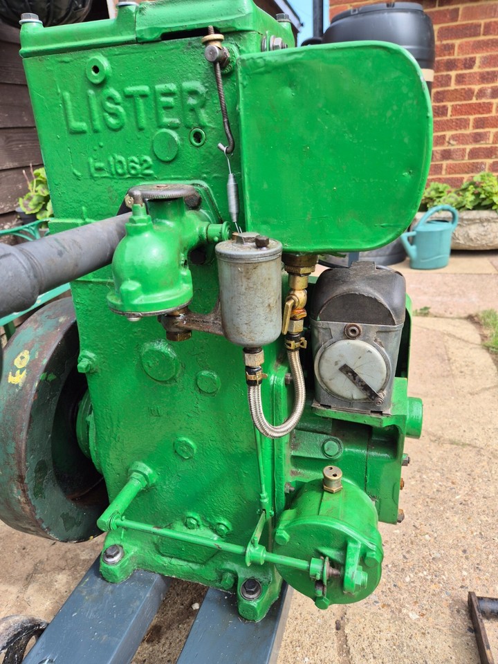 LISTER , D PETROL ,LEFTY stationary engine(anticlockwize ) | eBay UK
