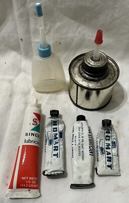 Sewing Machine Oil Can & Oiler W/ Singer Sewing Machine Motor Lubricant ...