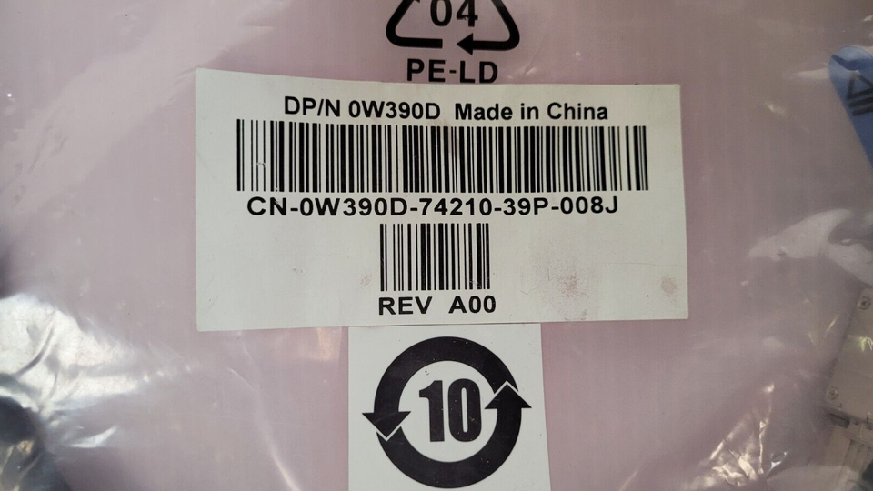 Dell 6ft 2m PowerVault MD1200 MD1220 MD3200 Mini SAS Cable W390D *NEW ...