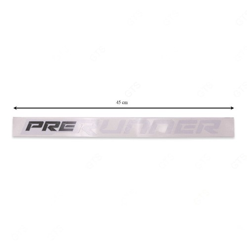 Side L+R Sticker Decal Prerunner White For Toyota Revo Rocco SR5 2015 ...