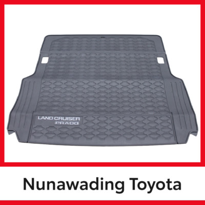 Genuine Toyota LandCruiser Prado 250 Rubber Cargo Boot Mat 5 Seat 2024 ...
