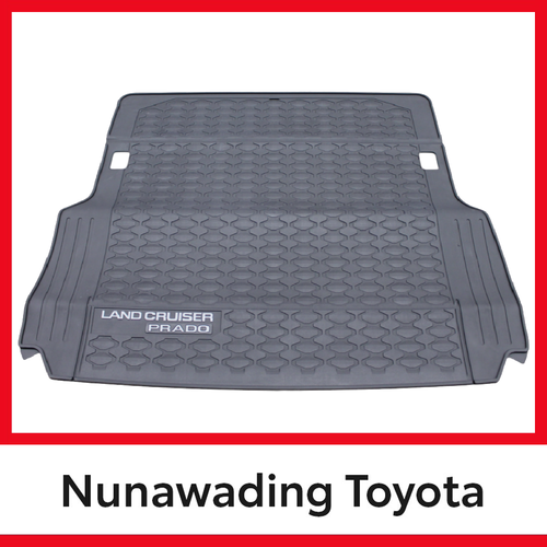 Genuine Toyota LandCruiser Prado 250 Rubber Cargo Boot Mat 5 Seat 2024 ...