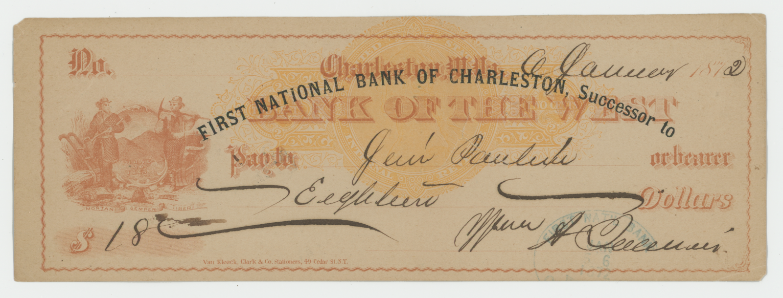 RN-C1 on Bank of the West/First National Bank of Charleston, West ...