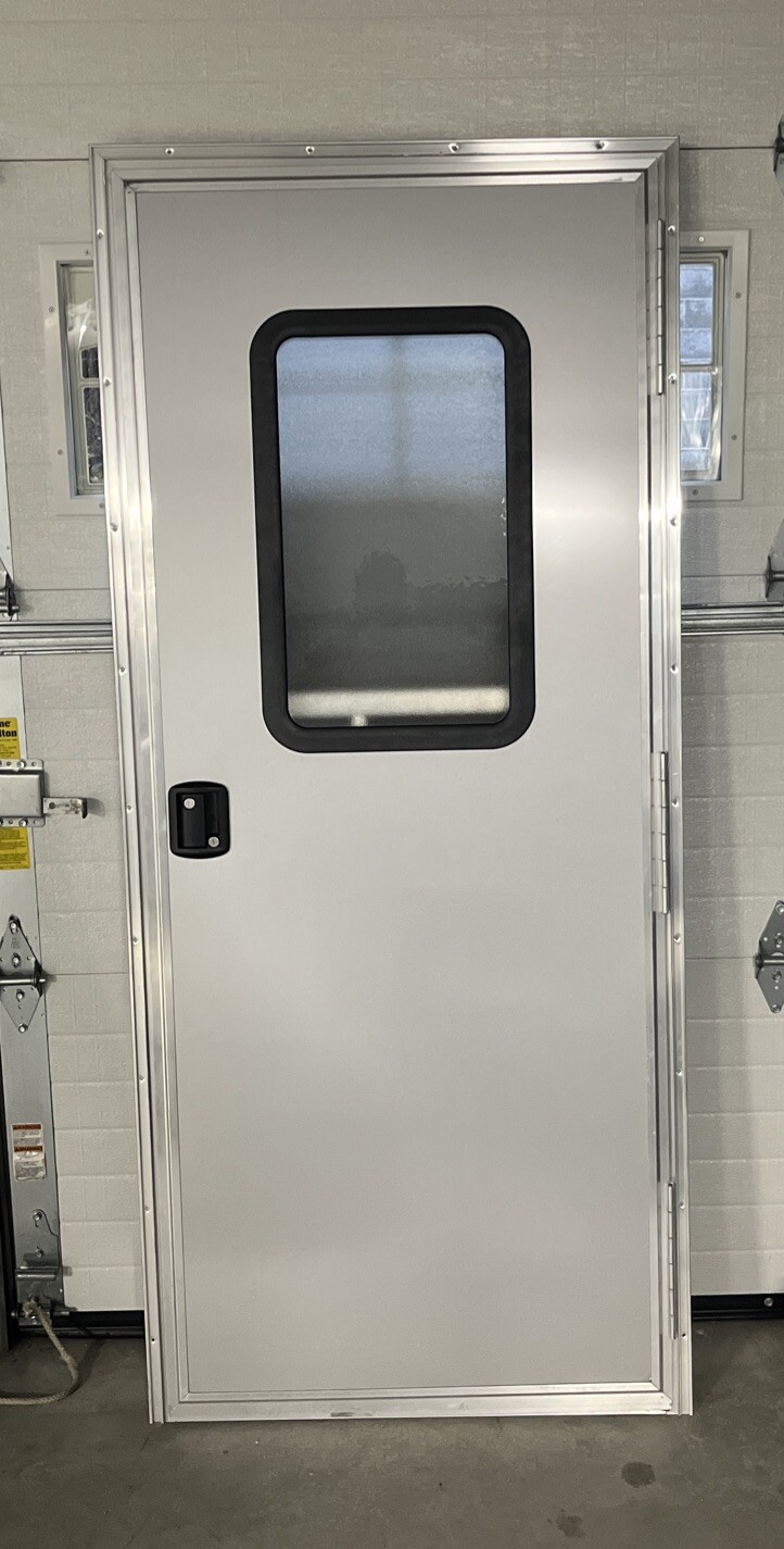 RV Trailer Camper Square Entry Door 30" x 72" Right RH Side Lippert ...