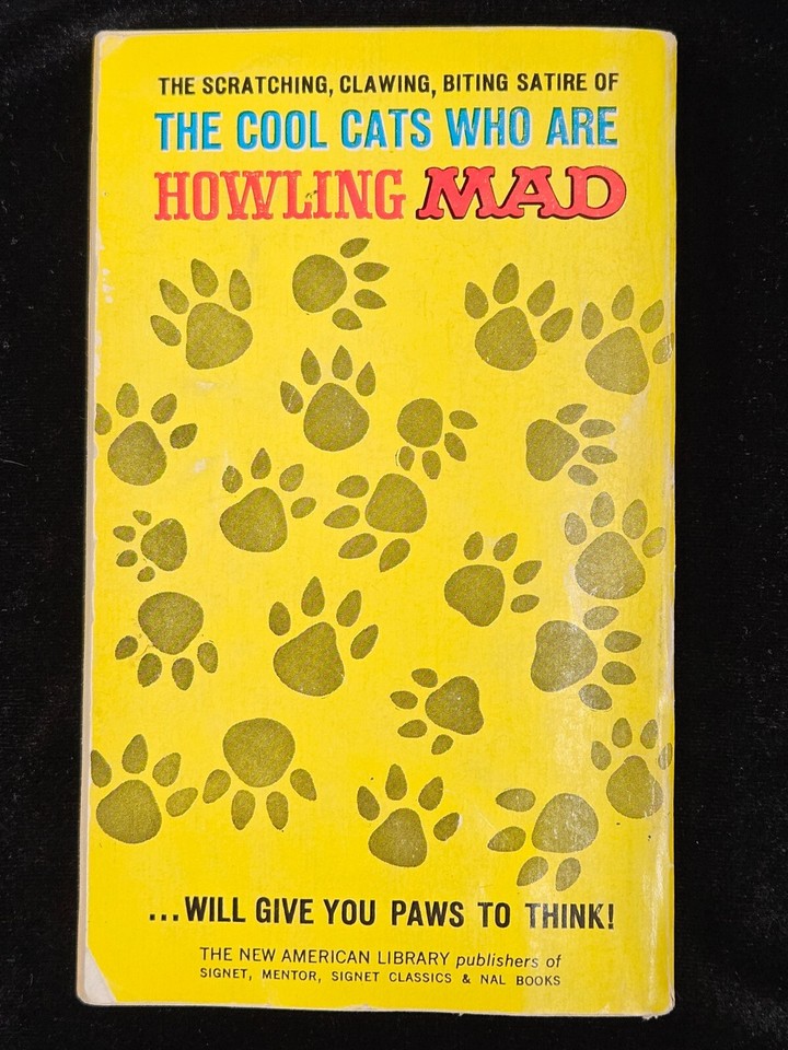 HOWLING MAD Paperback Book P3613 (Signet 1967 - Fifth Printing) Mad ...