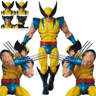 New CT Toys Mafex 96 Wolverine Figure Brown Comic X-Men Action Figure ...