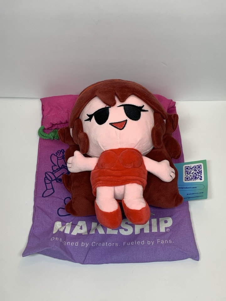 Friday Night Funkin Makeship Official Girlfriend Plush, Only 6605 Made ...