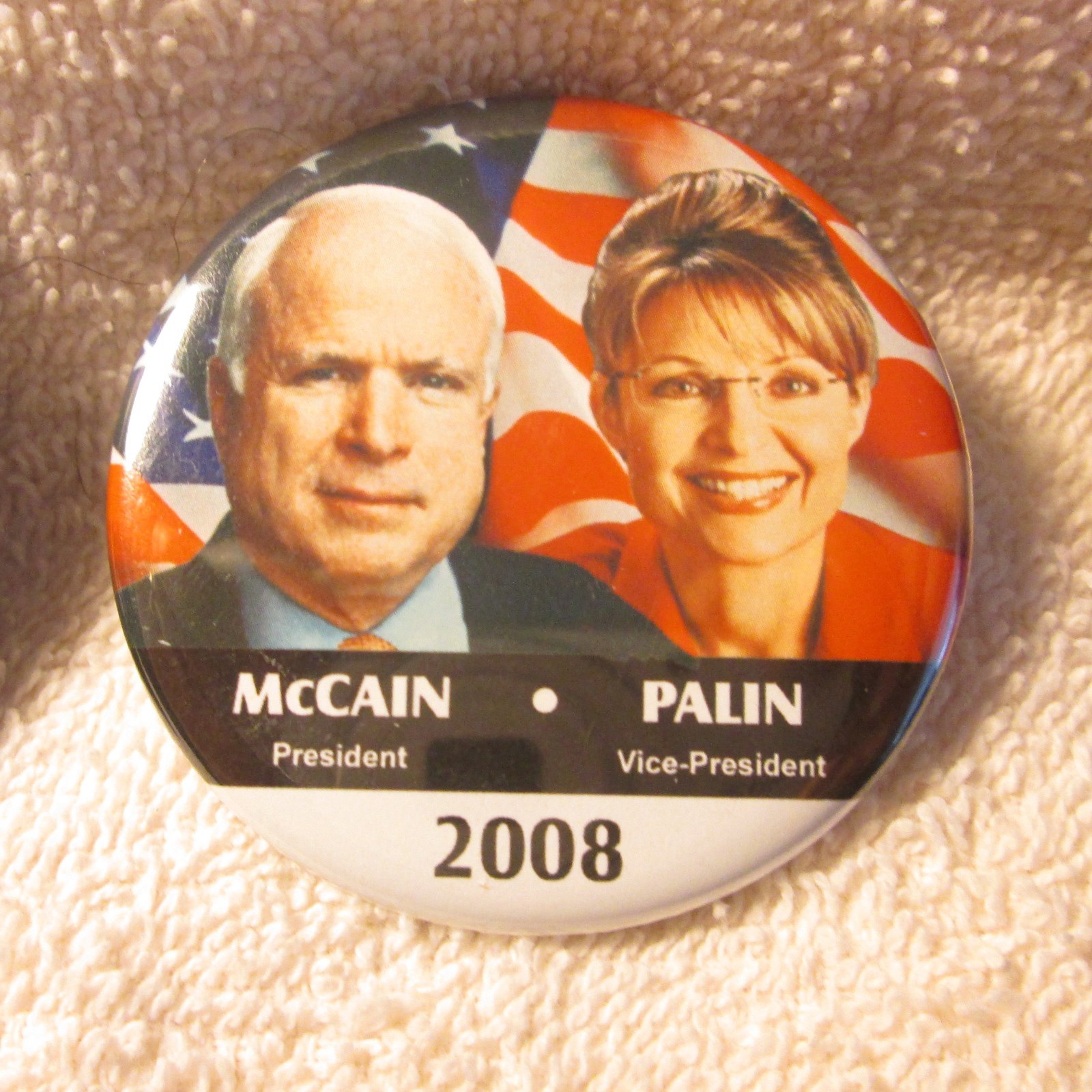McCain Palin Presidential Candidate Pin 2008 - McCain Palin 2008 | eBay
