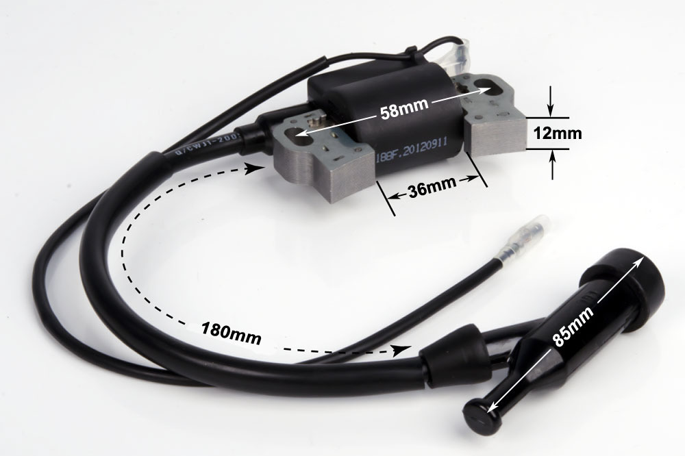 Ignition Coil For Honda Stationary Engine GX120 GX200 5.5HP 6.5HP 7HP ...