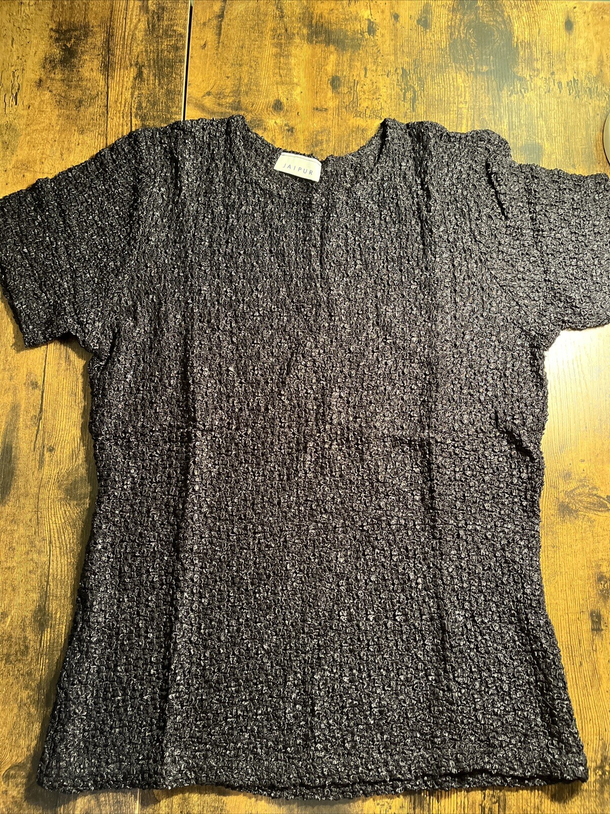 Vintage Jaipur Y2K Shiny Black Fresh Popcorn Pucker S… - Gem