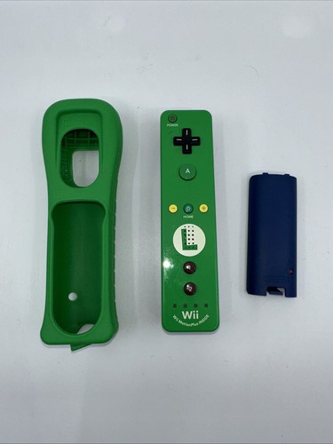 Nintendo Wii OEM Motion Plus Remote Controller Luigi Edition Green ...