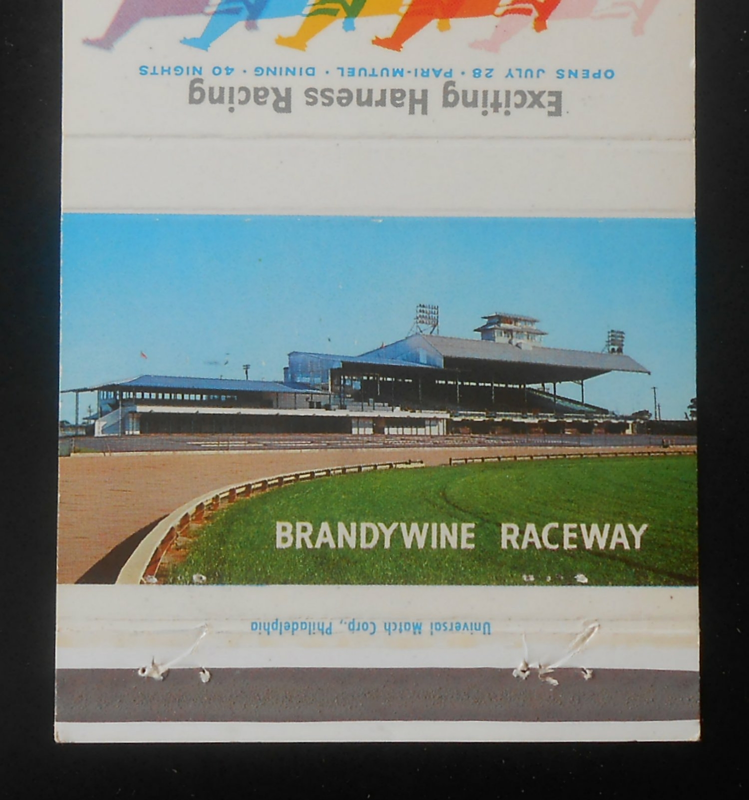 1958 Brandywine Raceway Harness Racing H M Stevens Trotters Pacers ...