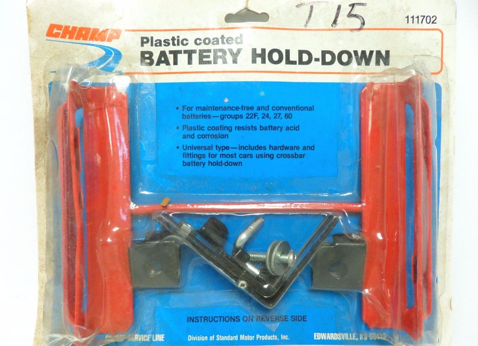 Champ T15 Battery Hold-Down Base Clamp T-15 111702 | eBay