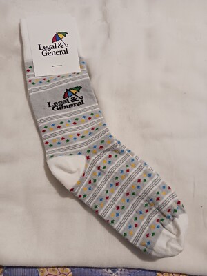 Sock Club Legal & General Made And Sourced In USA Socks Gray Multicolor ...