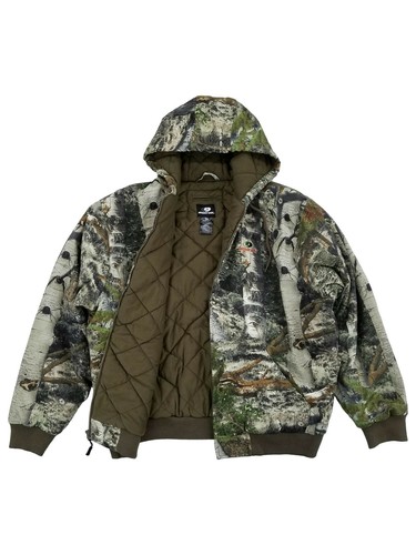 Mossy Oak Mens Mountain Country Camouflage Deer Hunting Camo Bomber ...