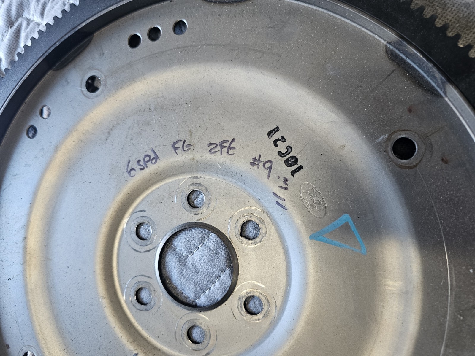 1x FORD FG FALCON FLEX PLATE PETROL 4.0L 6CYL FLYWHEEL, 2008-2014 Zf ...