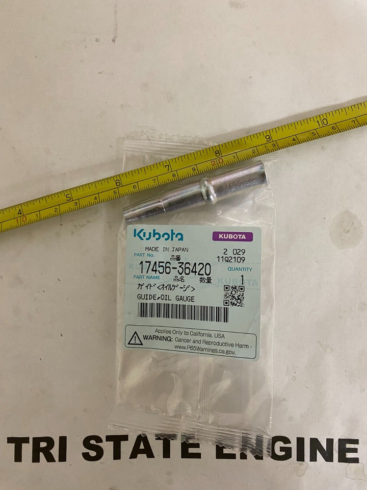 Genuine OEM Kubota Dipstick Guide Oil Gauge Guide 17456-36420 | eBay