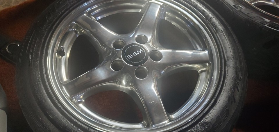 1997-2002 PONTIAC TRANS AM "CHROME" WS6 Wheels*17X9*MICHELIN PILOT ...
