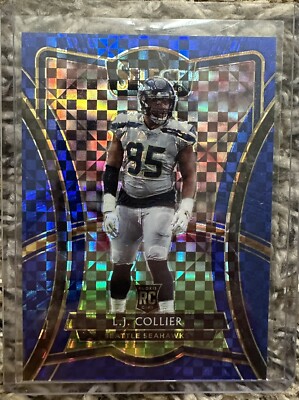 2019 Select Football LJ Collier Rookie Premier Level #135/149 Seahawks ...