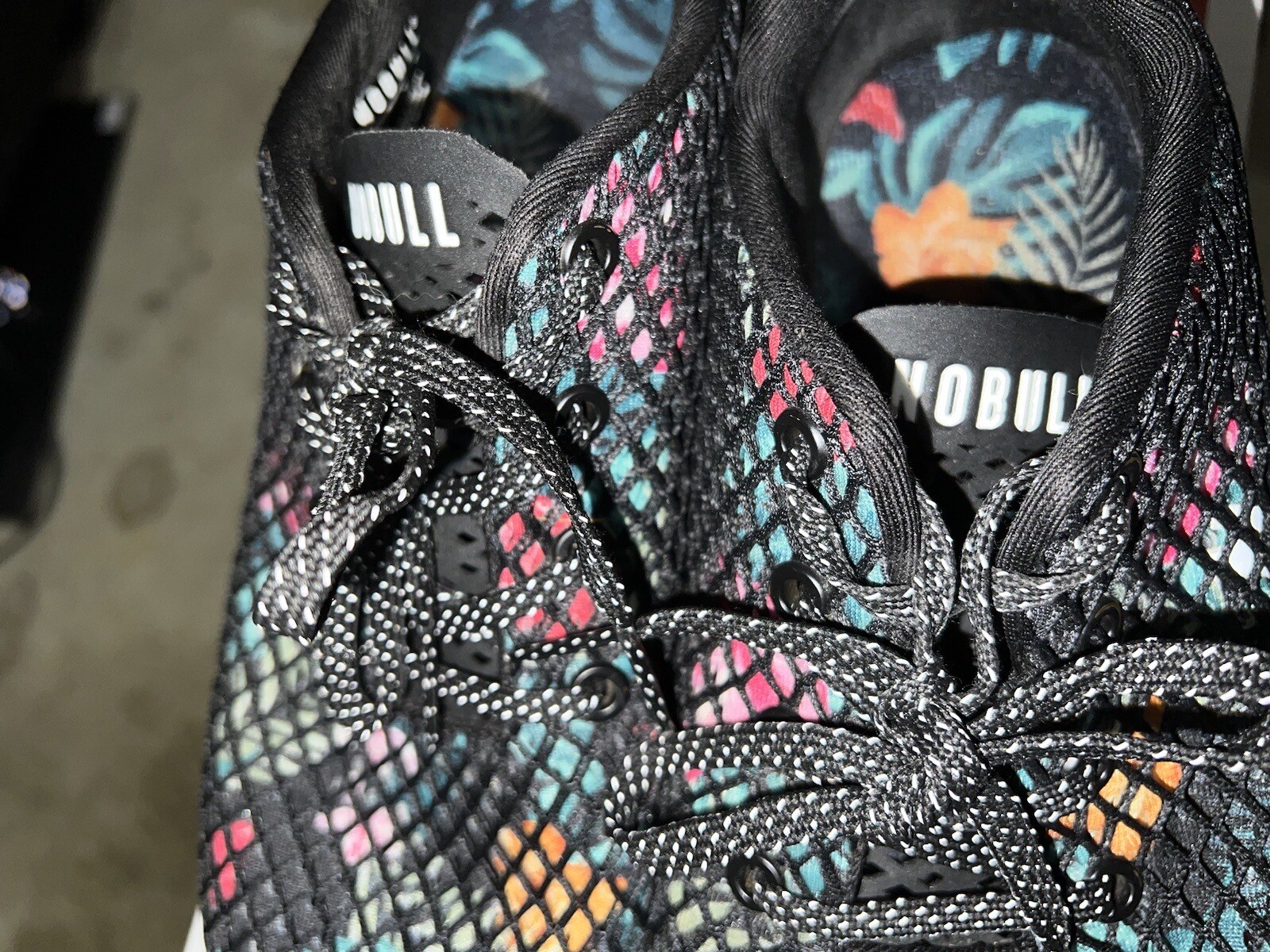 Nobull Floral Mesh Runner Midnight Tropical Sz M 8 / … - Gem