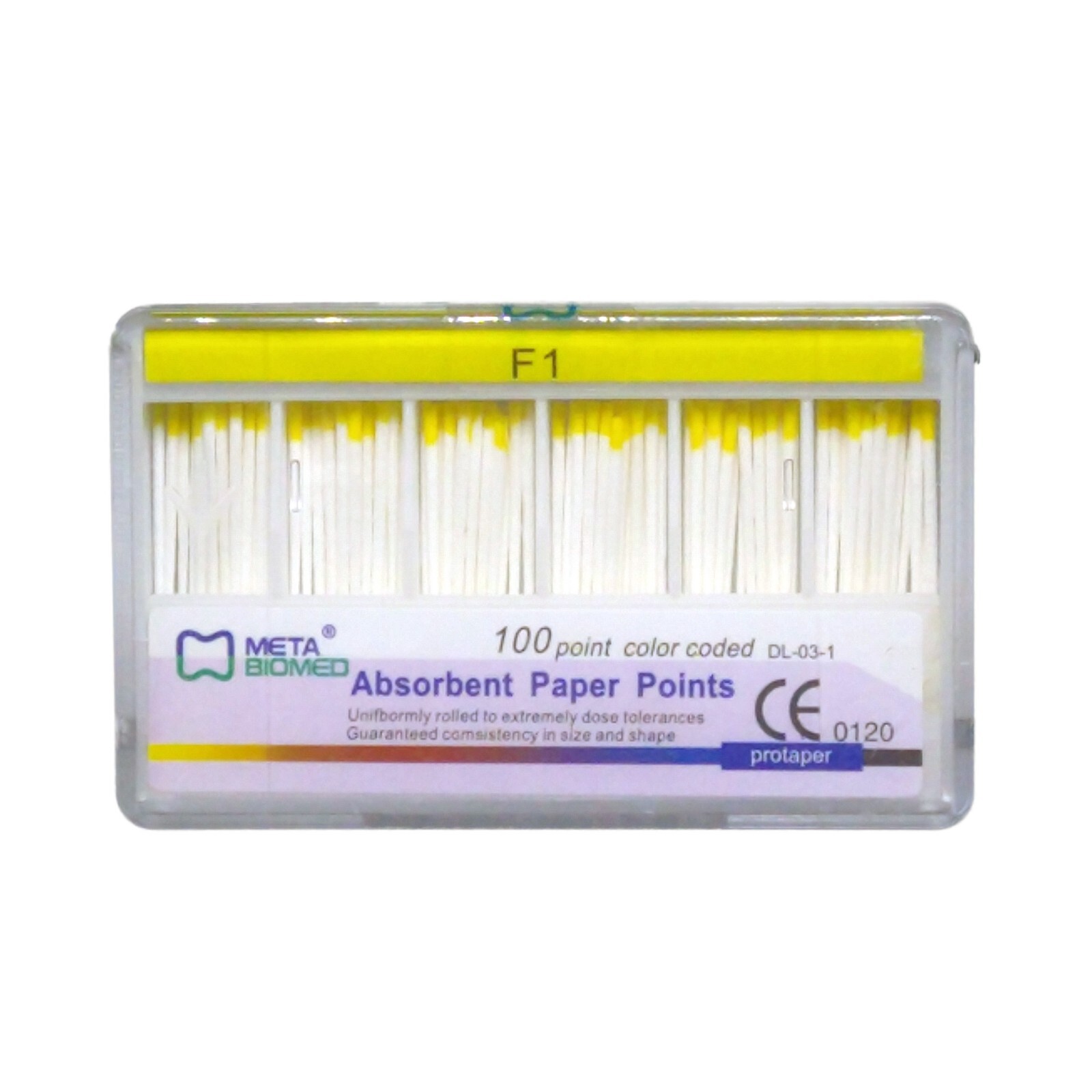 Comprar Meta Biomed Dental Endodontic Paper Points F1 ... en USA desde ...