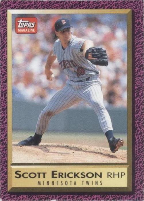 1990-93 Topps Magazine Cards - Scott Erickson #TM62 (RC) for sale ...