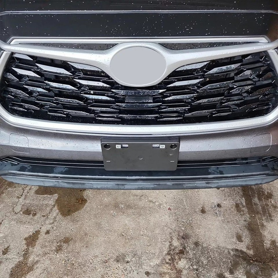 For Toyota Highlander 2020-24 Front License Plate Tag Frame Bracket OE# ...